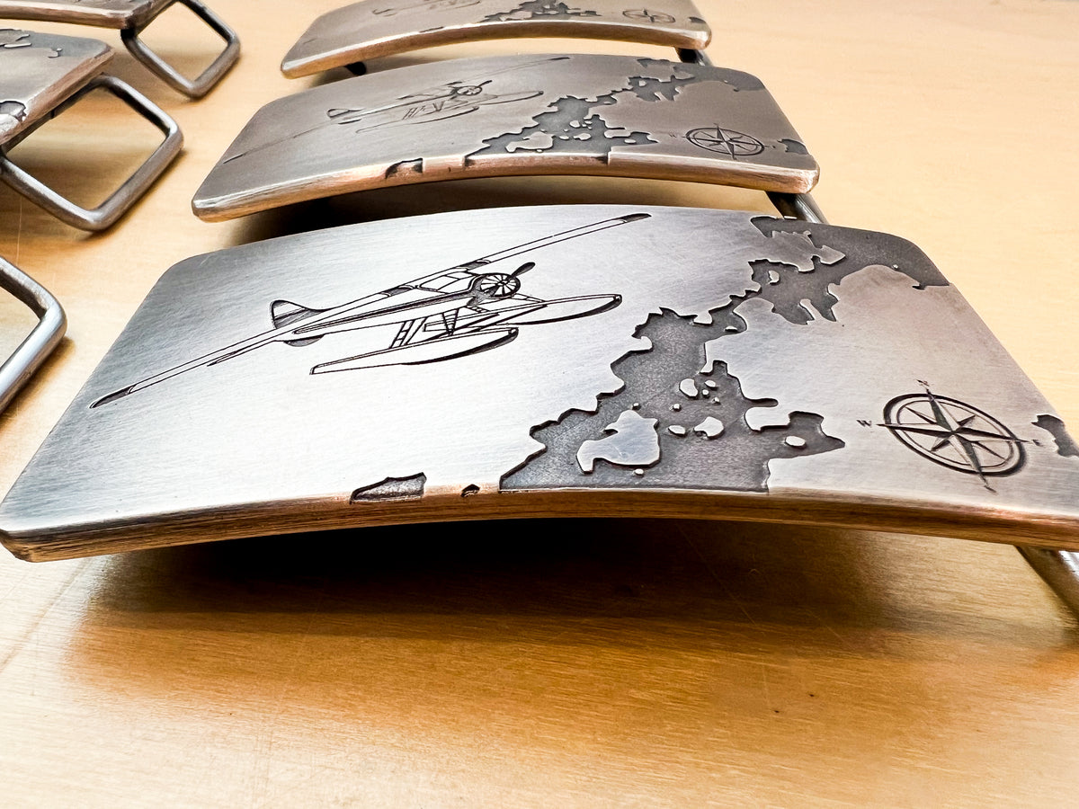 Custom Logo Belt Buckle – Steel Toe Studios