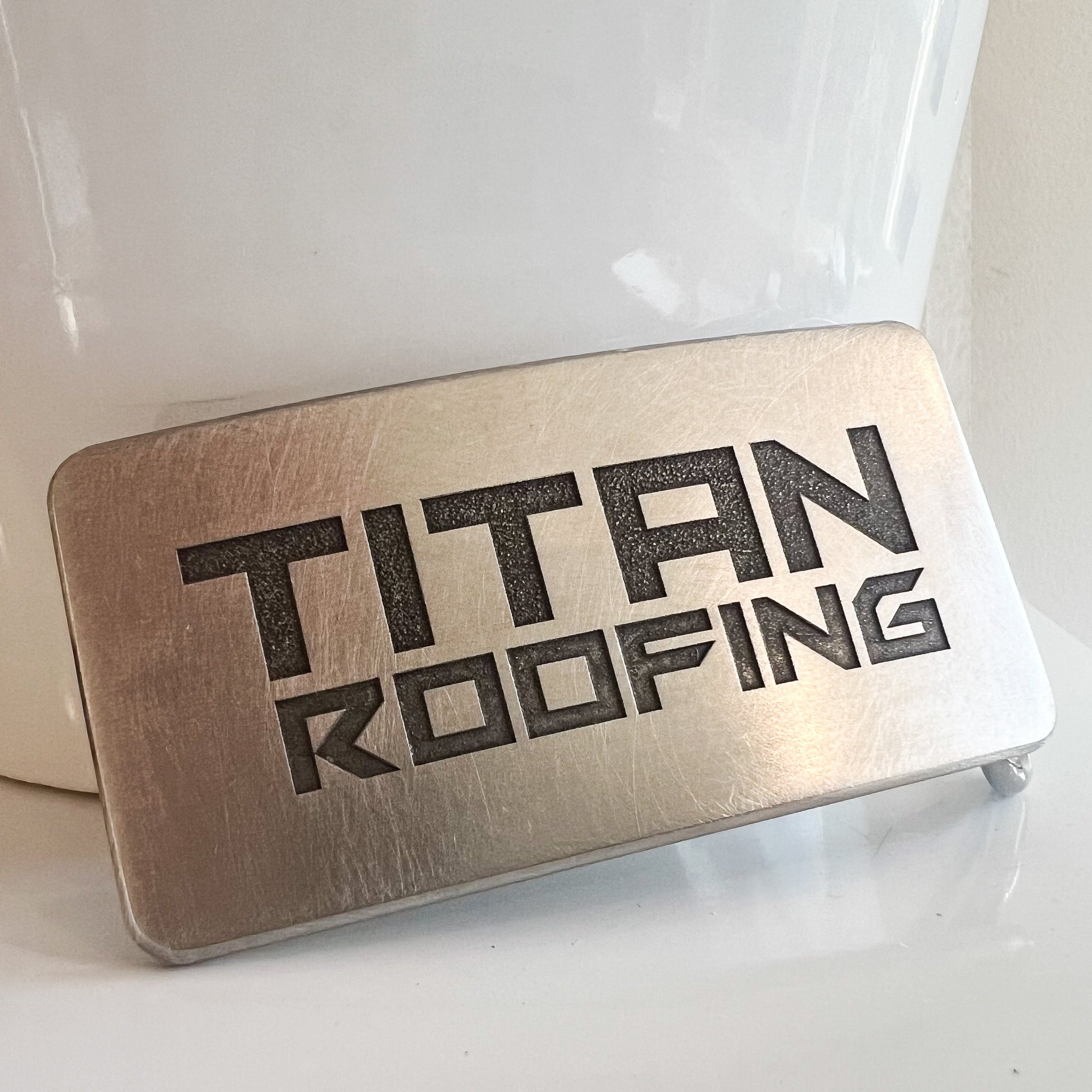 Custom Logo Belt Buckle – Steel Toe Studios