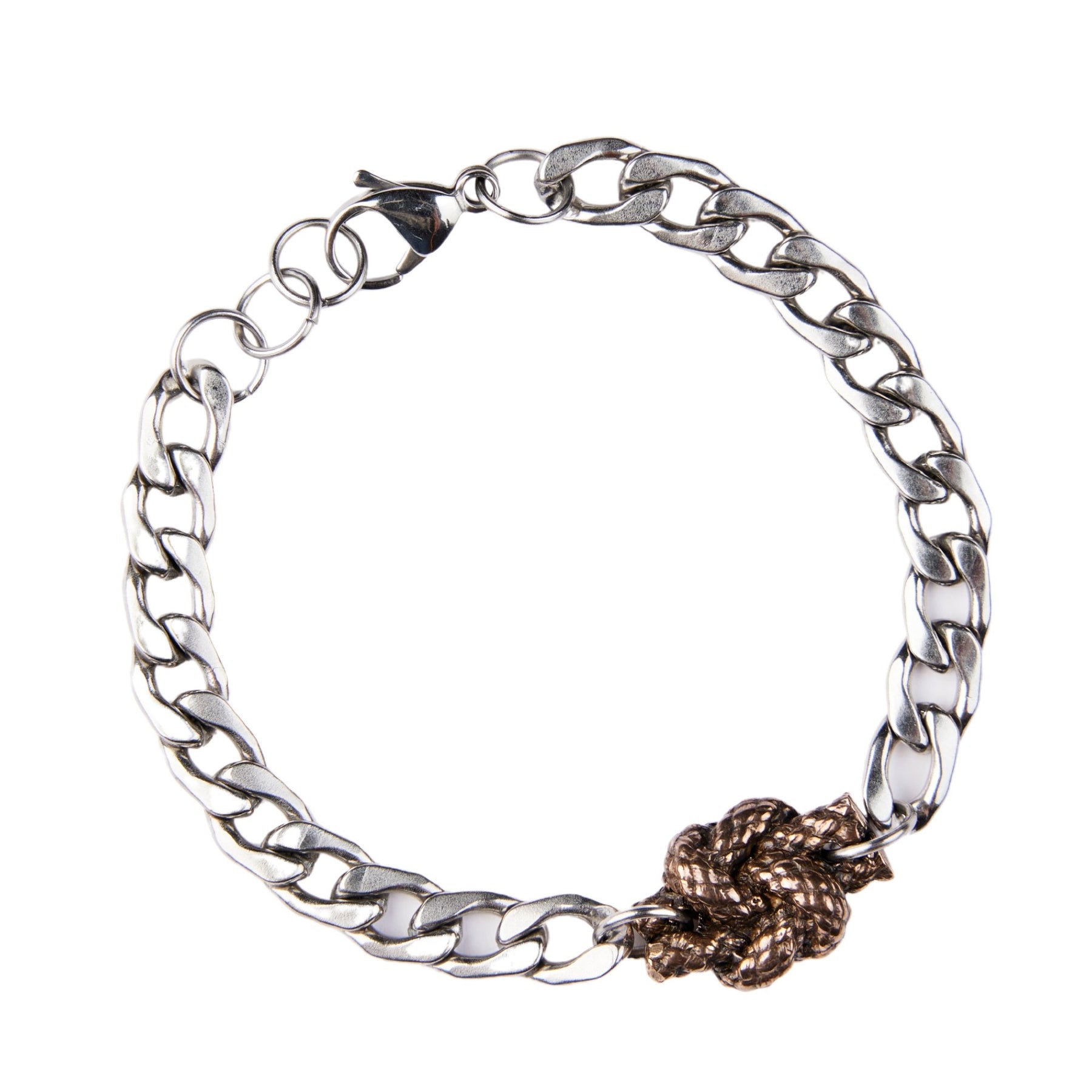 Bronze Rope Knot Bracelet – Steel Toe Studios